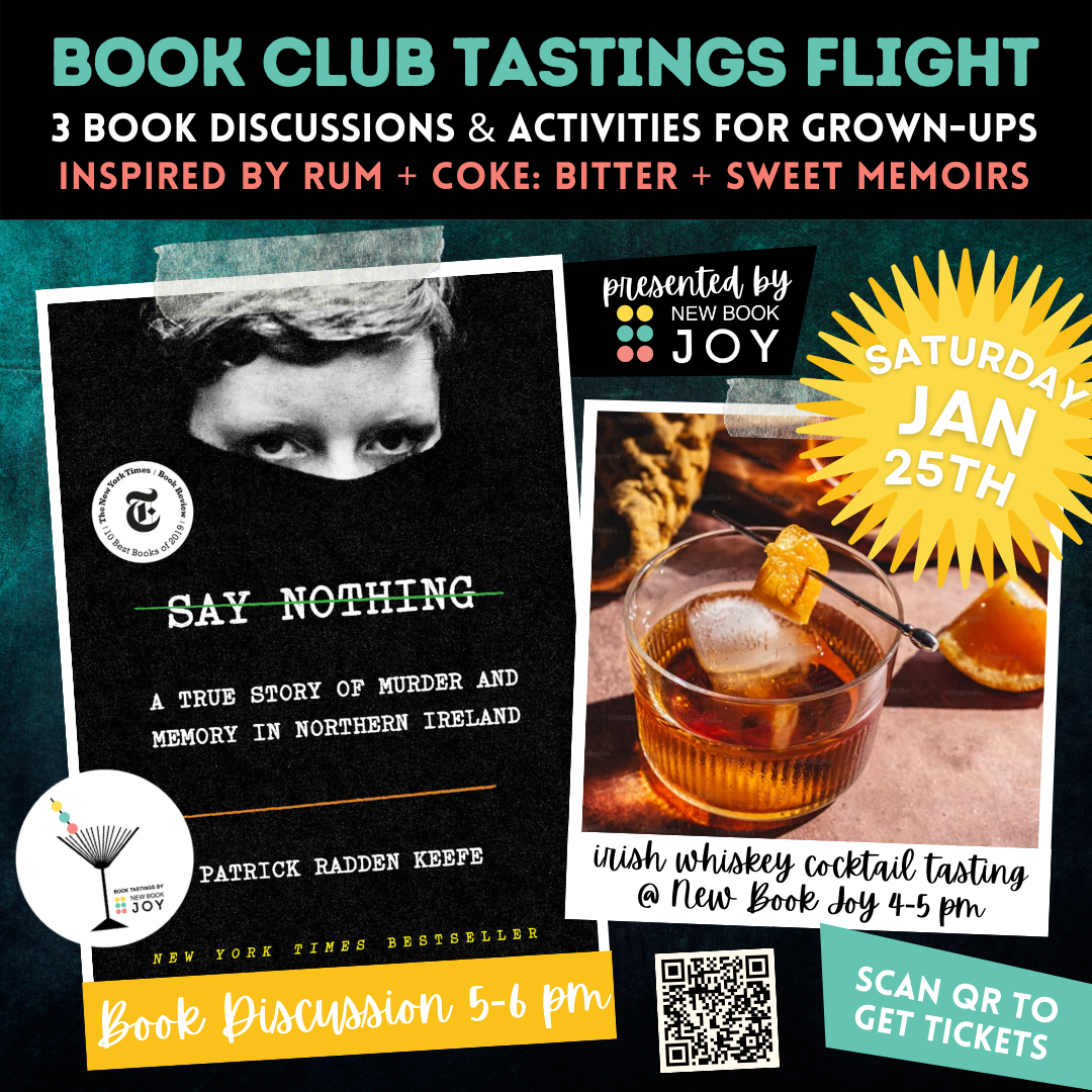 Book Discussion +/or Irish Whiskey Cocktail Class & Tasting Event / Bo ...