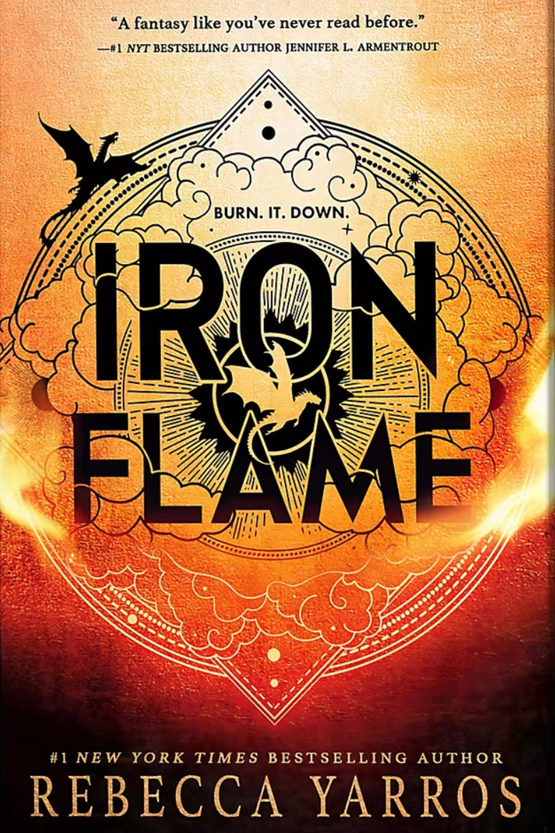 Iron Flame by Rebecca Yarros (The Empryean Series: Book #2) / BOOK OR – New Book Joy