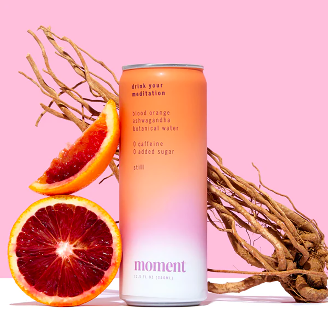 Botanical Water - Blood Orange (NA DRINK) / MOMENT – New Book Joy