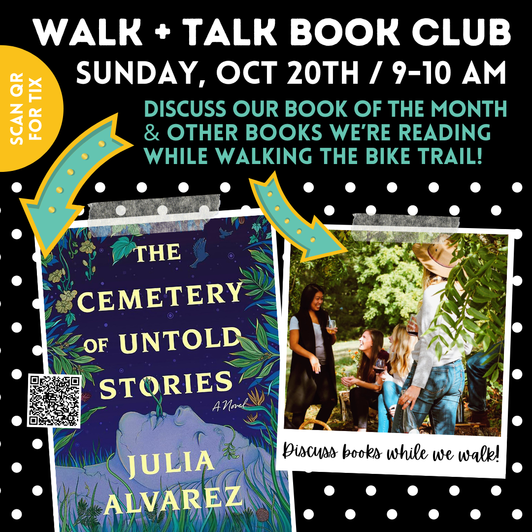 Book Club / Walk + Talk Experience for Grown-Ups - Starting at $10 ...
